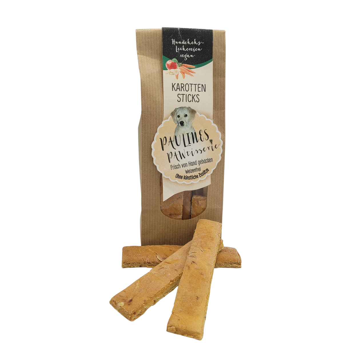 Pauline's PAWtisserie Karotten Sticks – getreidefreie Sticks mit ...